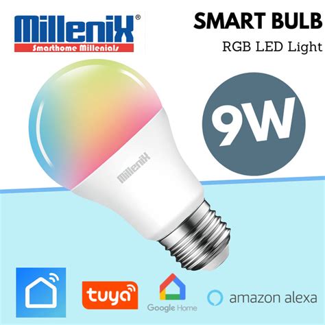 Promo Smart Bulb Lampu 9w Led Rgb C W Iot For Home Automation Jakarta Utara Millenix