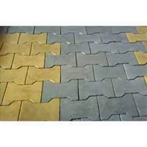 India Concrete Unipaver Paver Block Dimensions 1 8 Thickness 60 Mm