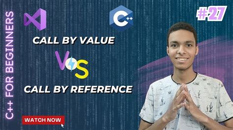 شرح c call by value and call by reference youtube