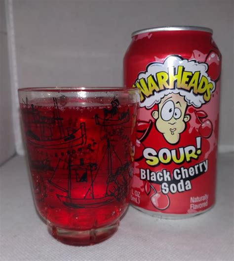 Warheads Sour Black Cherry Soda This Was More Like What I Expected