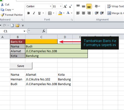 Belajar Vba Macro Excel Belajar Vba Session 2 Script Navigator Menamplilkan Detail Data Dalam