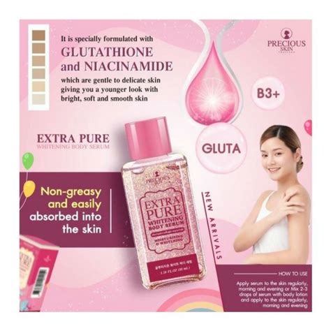Jual Extra Pure Whitening Body Serum 100 Original Shopee Indonesia