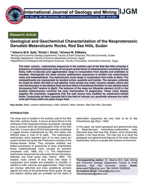 Mineralization Controlled By Tectonics And Structuresppt