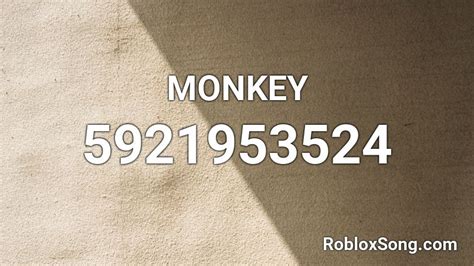 Monkey Roblox Id Roblox Music Codes Monkey Roblox Id Roblox Music Codes