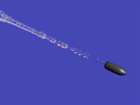 bullet trails 3d model