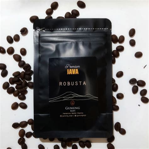 Jual Gunung Kopi Java Robusta Premium Shopee Indonesia