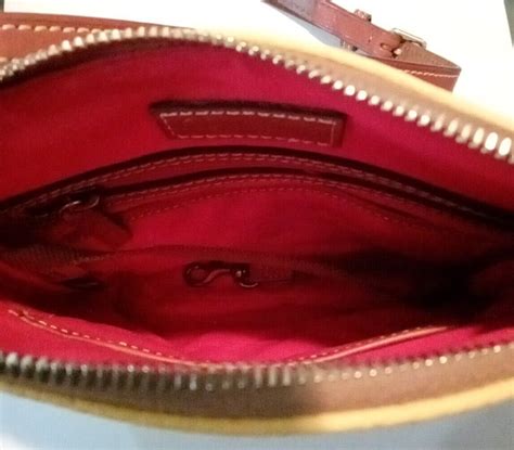 Dooney Bourke Letter Carrier Crossbody Shoulder Bag Gem