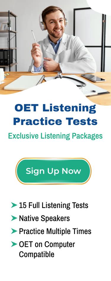 OET Listening Guide Materials Online OET 2 0 Listening Tips