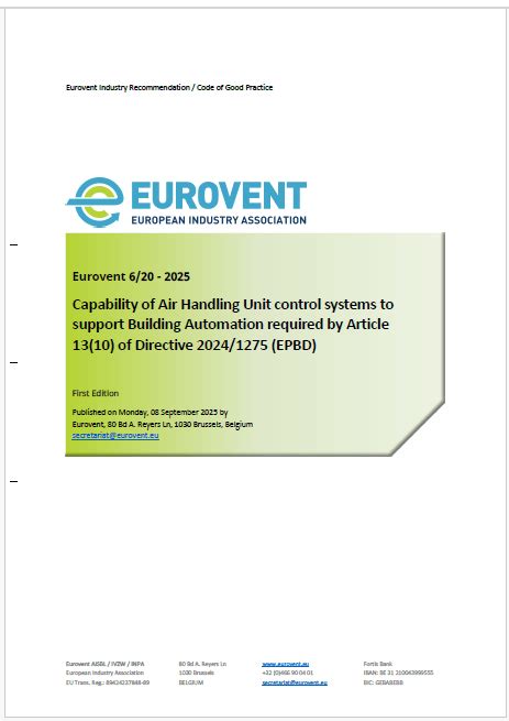 Electromagnetic Compatibility Directive Hvacr Policy Eurovent
