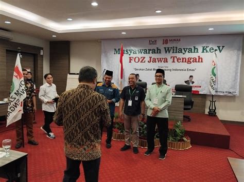 Selamat Sidik Anshori Terpilih Sebagai Ketua FOZ Jateng Periode 2024 2027