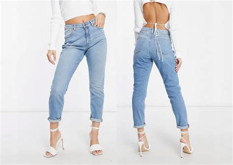 19ac DESIGN PETITE JEANSY Z WYSOKIM STANEM W23 L28 14044407816