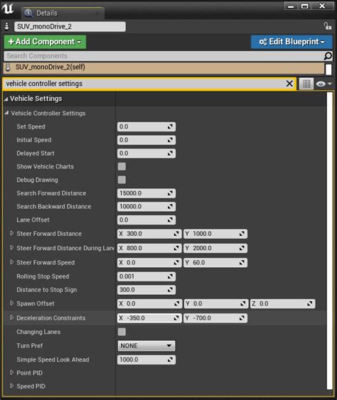 Scenario File Creation MonoDrive Simulator