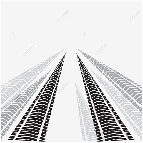 Tire Tracks Racing Vector Art Png Tire Tracks Transparant Tire
