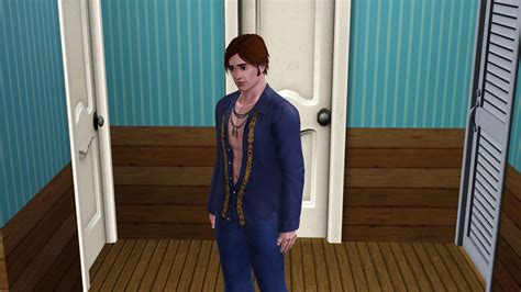 Mod The Sims Developed Pectoral Muscles Morph For Male Nude Top Part