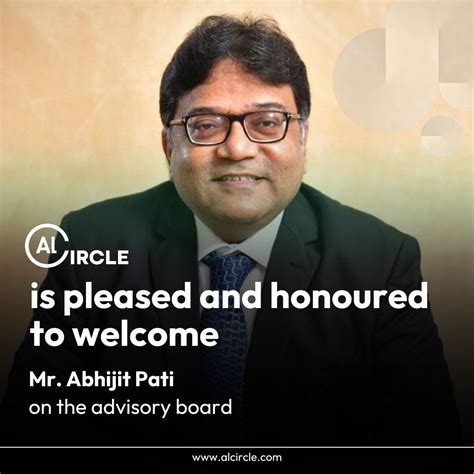 Abhijit Pati On Linkedin I Am Happy And Privileged To Join In Al Circle Global Advisory Board