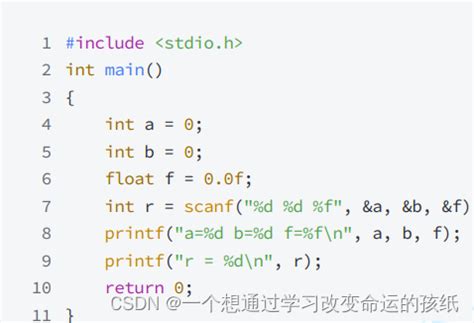 全网最全scanf和printf介绍 CSDN博客