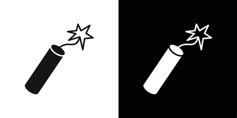 Tnt Dynamite Icon Flat Line Symbol Set 49363833 Vector Art At Vecteezy