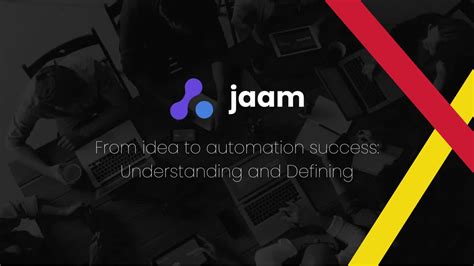 Jaam Automation On Linkedin Automation Success Ideas Strategy