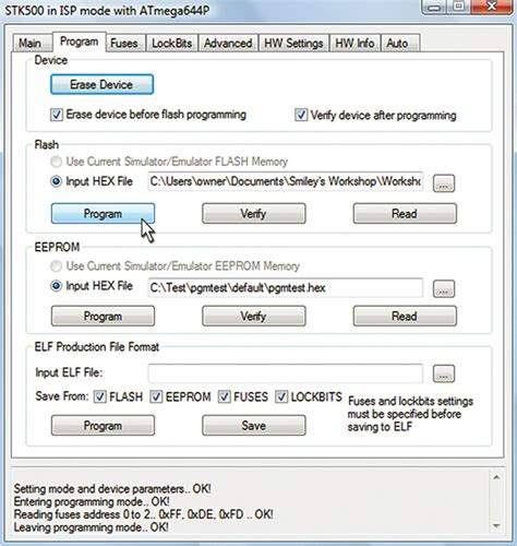 Smileys Workshop 26 Avr Memory Part 4 — Writing To Avr Flash
