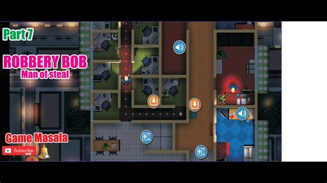 Robbery Bob Gameplay Android IOS Part 6 Game Masala YouTube