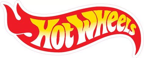 Hot Wheels Logo Sticker Window Decal Phone Decal Water Bottle Stickers