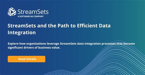 sean mcgowan on linkedin streamsets and the path to efficient data