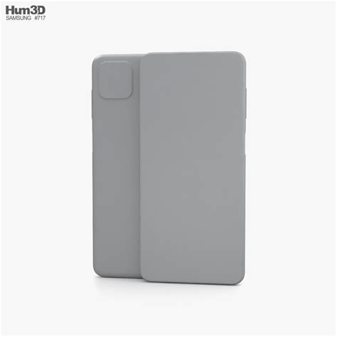 Samsung Galaxy A12 Red 3d Model Download Electronics On