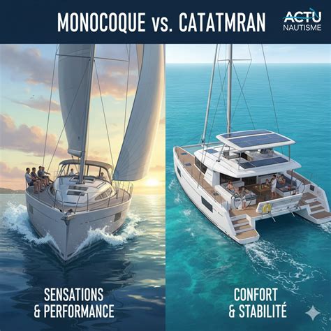 Monocoque Ou Catamaran Lequel Choisir En 2026 Actunautisme