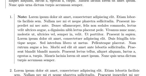 Lists Alignment Of Environment Inside Enumeration Tex Latex Stack