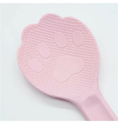 귀여운 고양이앞발주걱 핑크분홍색 냥이플라스틱스푼 티몬