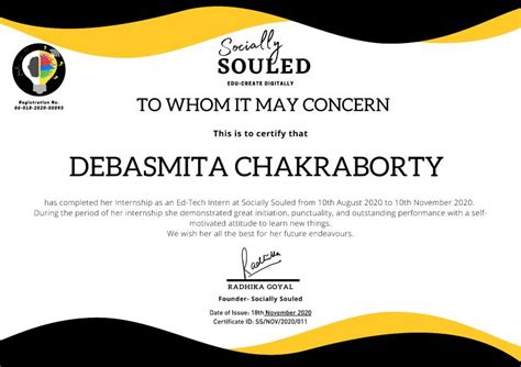 Debasmita Chakraborty On Linkedin Thank You For Making My 3 Months So