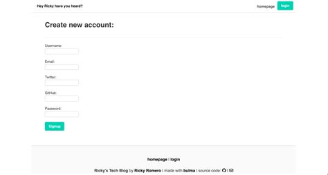 Github Ricky Rosaymodel View Controller Mvc Challenge Tech Blog Cms Style Blog Site Similar
