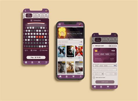 Cinema Ticket Booking App By Umair Shahid On Dribbble