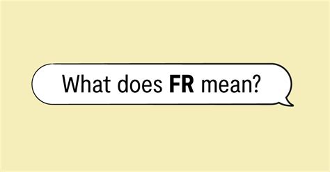 FR Meaning Examples More Bark