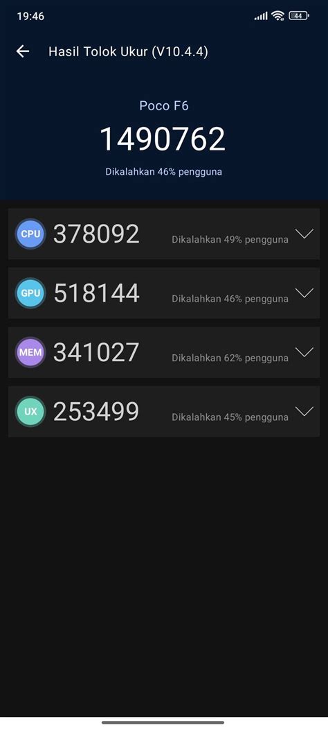 AnTuTu Scores Of Xiaomi Poco F NR Benchmark AnTuTu Scores Of Xiaomi Poco F NR Benchmark