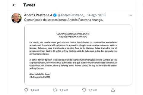 Cuál Es La Verdad De La Relación Entre El Expresidente Andrés Pastrana