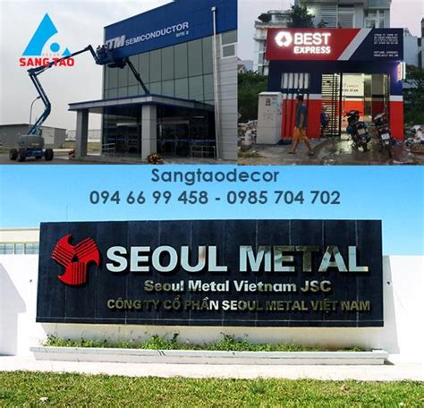 Thiết Kế Thi Công Bảng Hiệu Công Ty