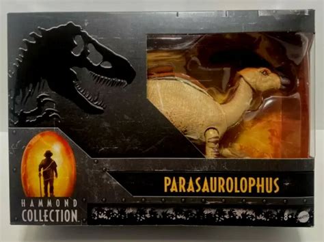 New Mattel Jurassic World Hammond Collection Parasaurolophus Park Lost
