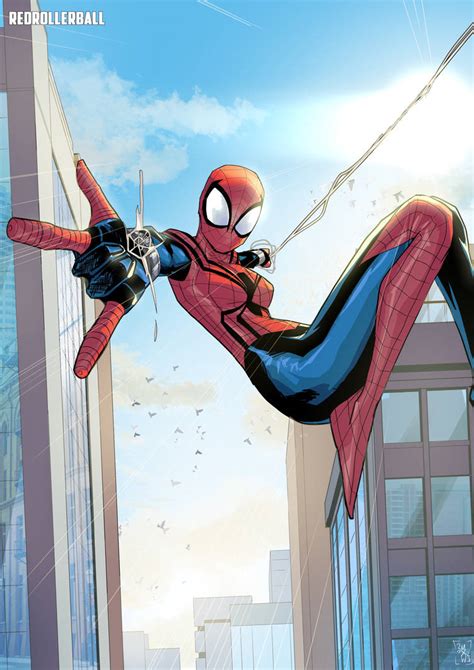 The Amazing Spider Girl By Bluerollerball On Deviantart