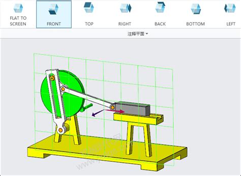 Creo如何实现尺寸动态变化效果？ 机械时代网