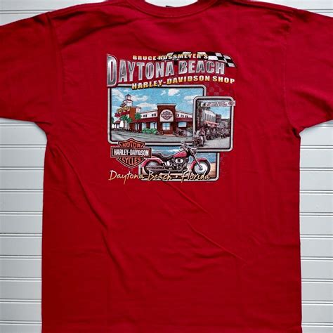 Y2k 2007 Harley Davidson Daytona Beach Bike Week Doub Gem
