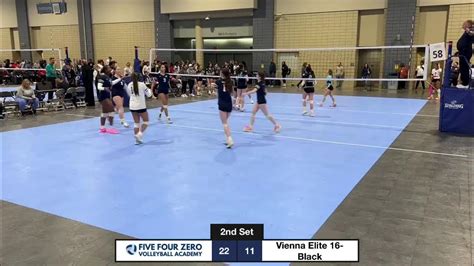 Volley By The James 2024 540 Vba 16 Elite ~vs~ Vienna Elite 16 Black Ct