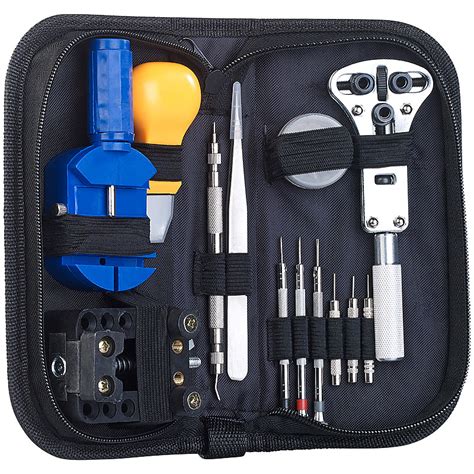 Uhrenreparaturset 13 Teiliges Uhrmacher Werkzeug Set Zur Uhren