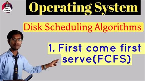 First Come First Servefcfs Disk Scheduling Operatingsystem Nepalilanguage Youtube
