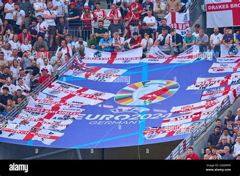 Fans GB In The Group C Stage Match ENGLAND DENMARK 1 1 Of The UEFA