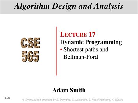 Ppt Algorithm Design And Analysis Powerpoint Presentation Free