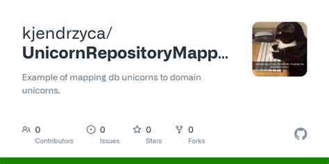 GitHub Kjendrzyca UnicornRepositoryMappingExample Example Of Mapping Db Unicorns To Domain