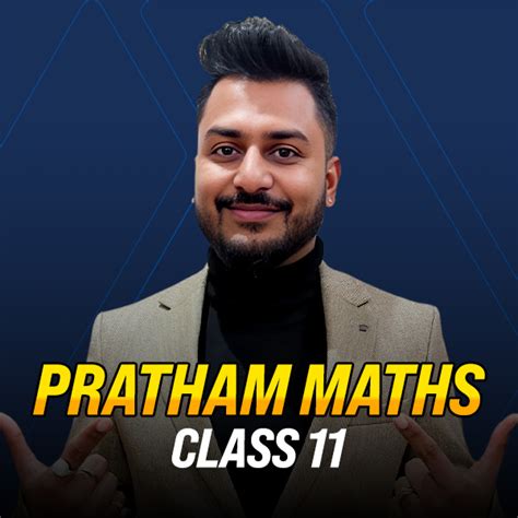 Pratham Maths Class 11 For 2025 26 Yash Maheshwari