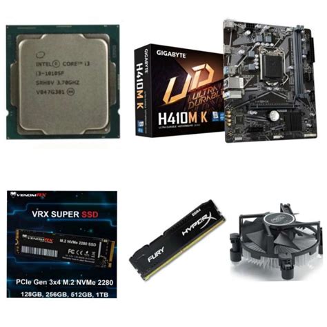 Jual Paket Processor Intel Core I3 10105f Gen 10 Lga 1200 Ddr4 Nvme