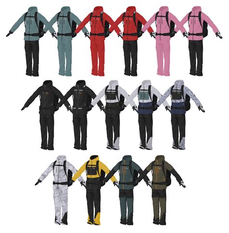 Cc Pack July 2022 Darte77 Sims 4 Men Clothing Women Ski Jacket